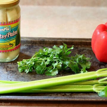 Costa Rican Heart of Palm Salad - Domestic Dreamboat
