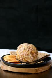 Easy Cheddar Walnut Cheese Ball - Domestic Dreamboat