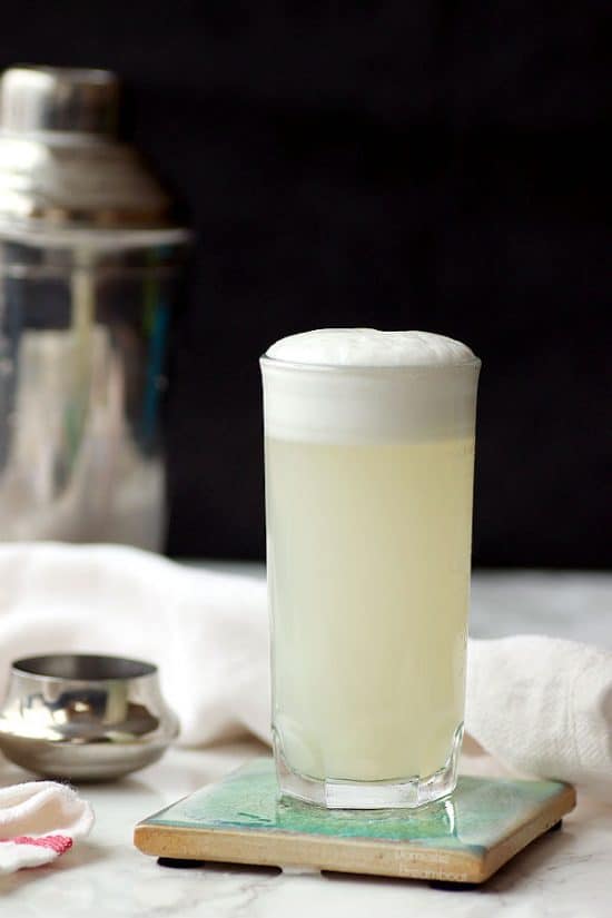 Gin Fizz Cocktail Cocktail - Domestic Dreamboat