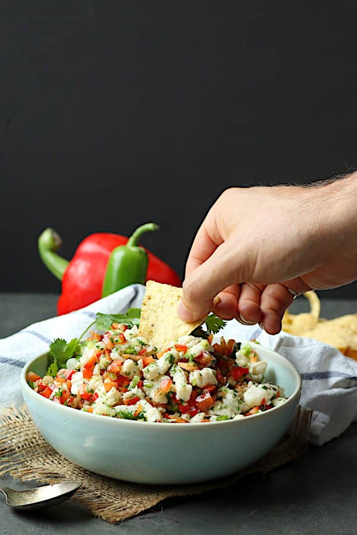Ceviche - Citrus Marinated Raw Fish - Domestic Dreamboat
