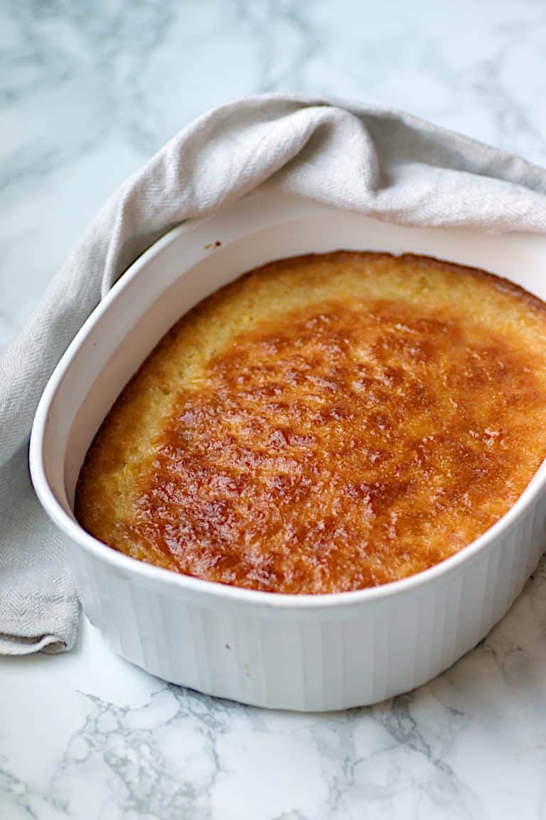 Corn Casserole (from scratch) - Domestic Dreamboat