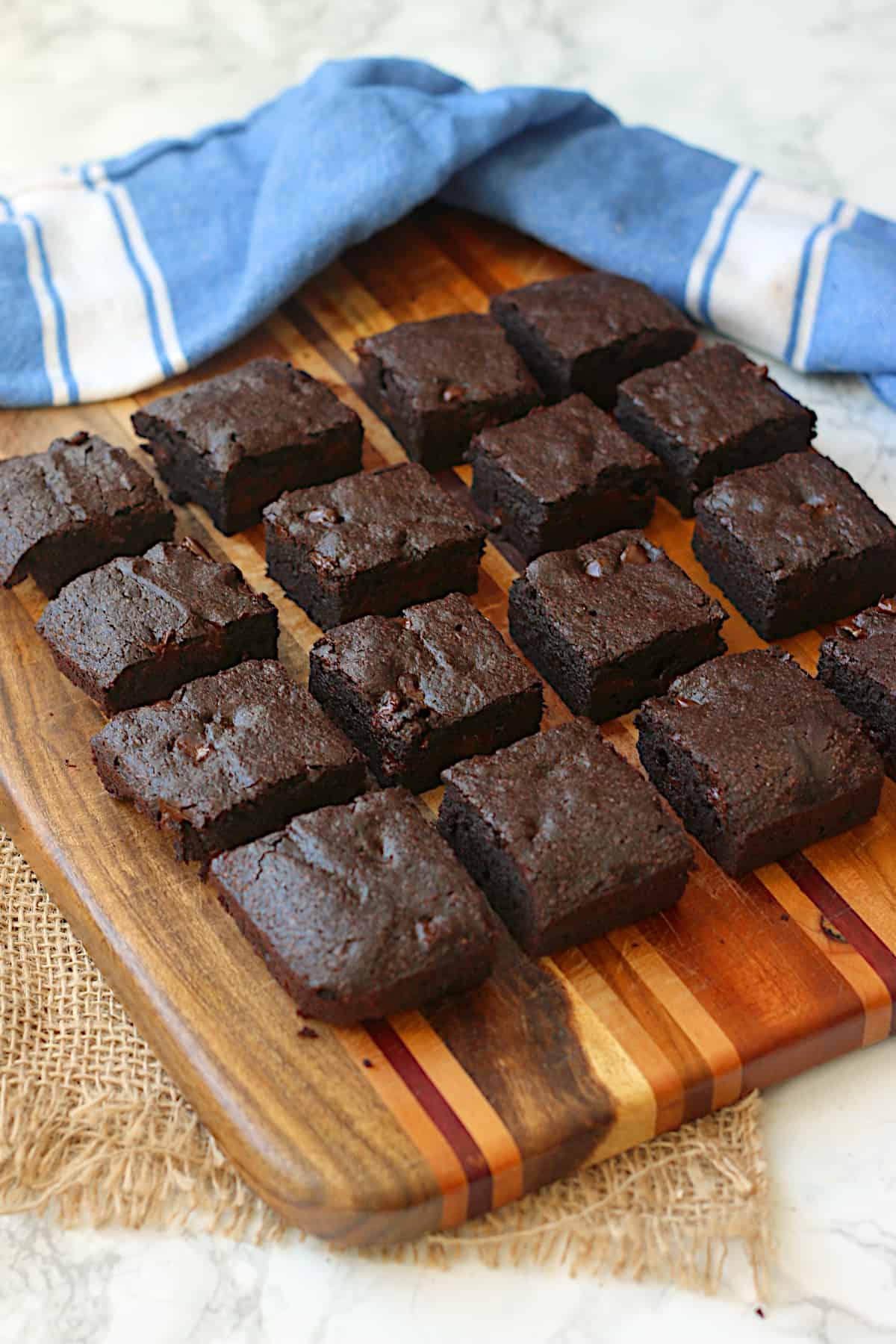 Easy Fudgy Cocoa Brownies (Dairy-Free) - Domestic Dreamboat