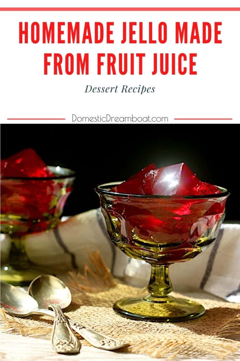 How to Make Homemade Jello with Fruit Juice