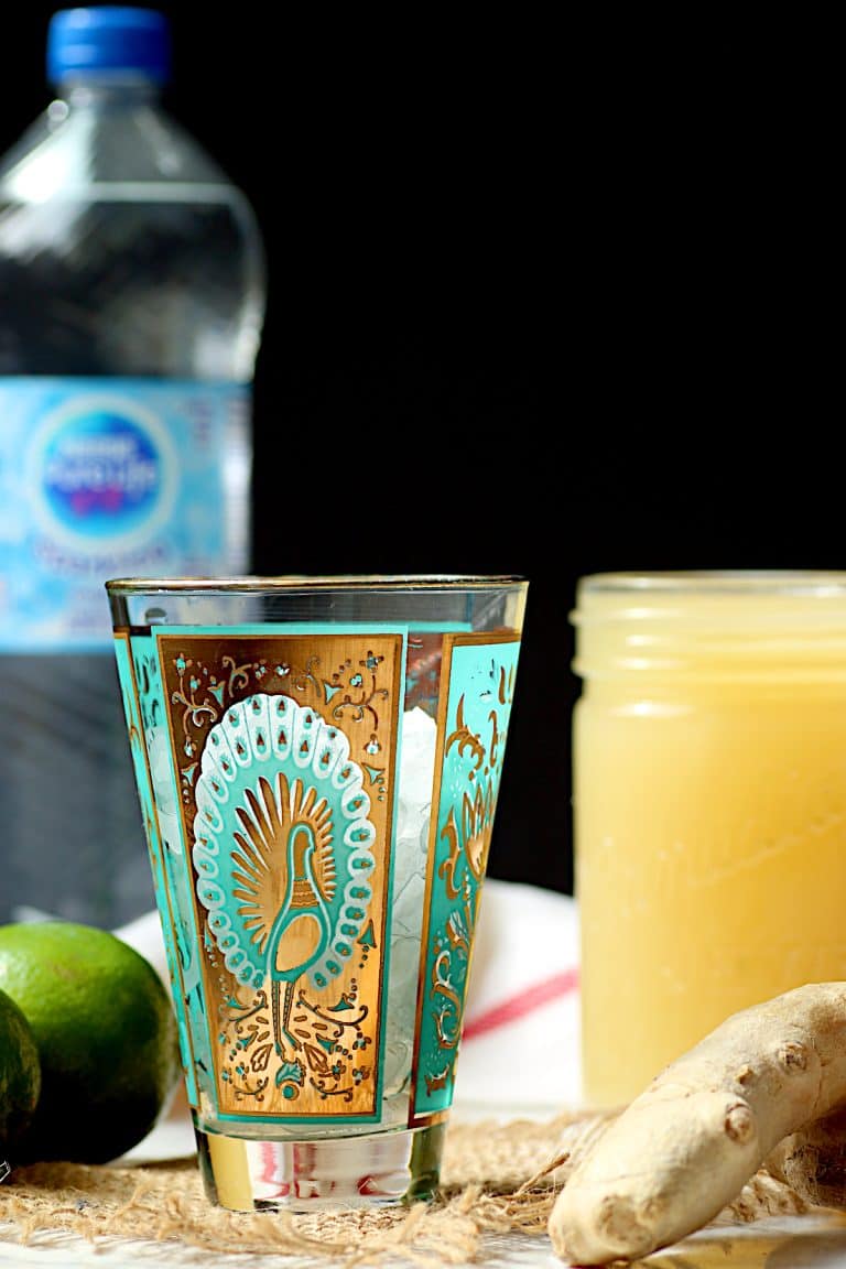 Ginger Lime Syrup (Moscow Mule or Dark & Stormy Mix)