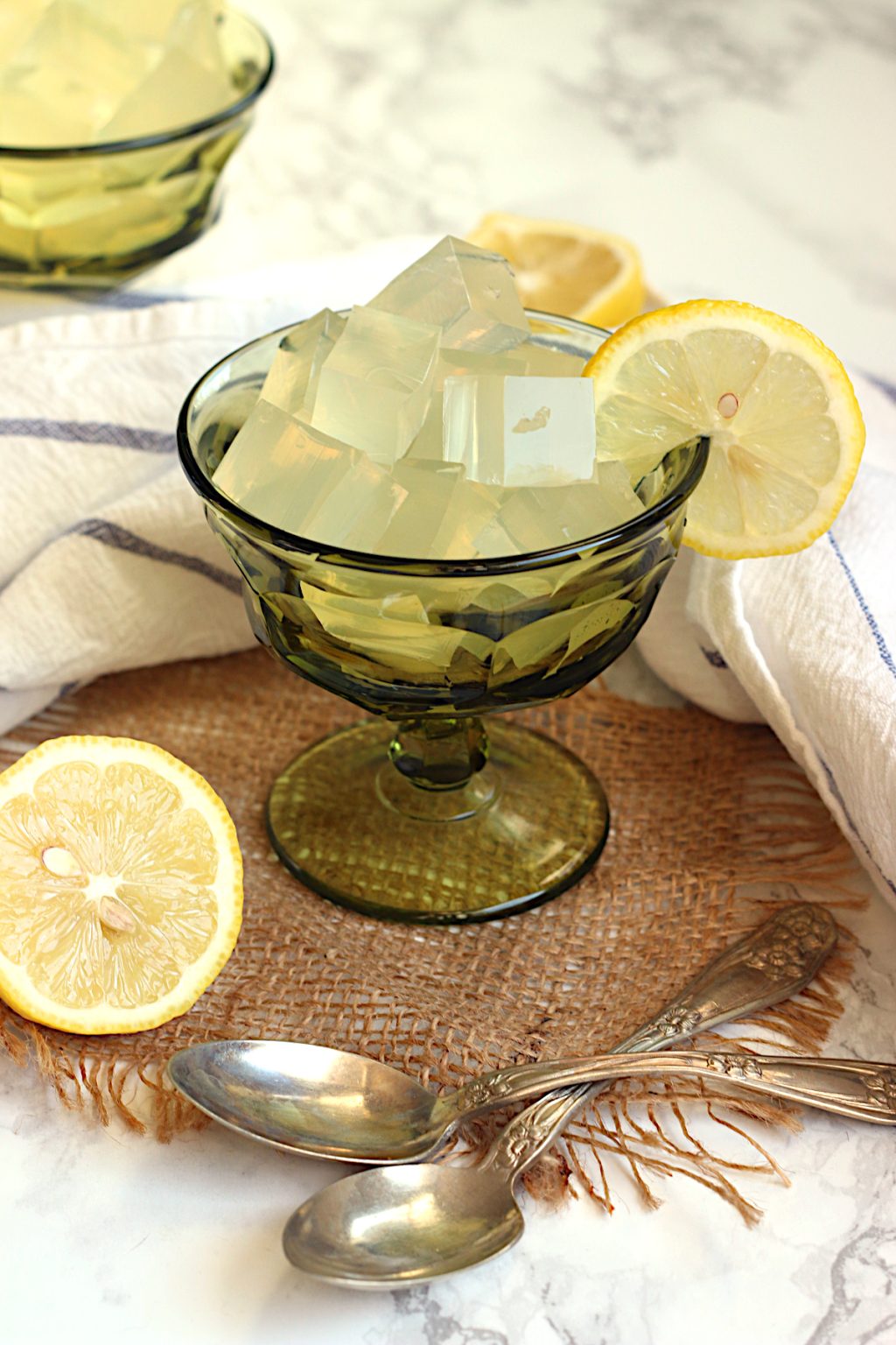DIY Lemon Jello - Domestic Dreamboat