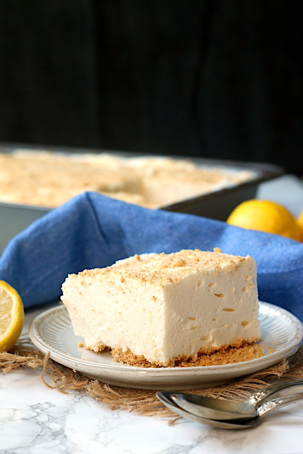 Lemon Cloud Squares - Domestic Dreamboat