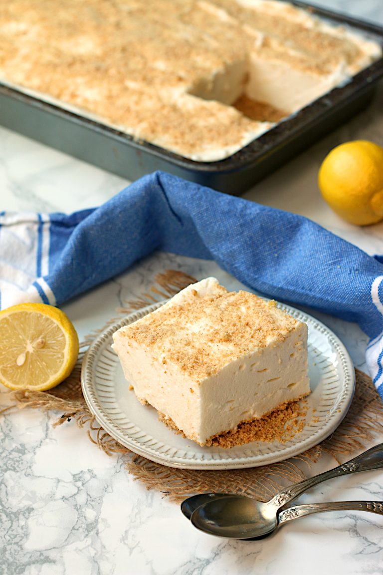 Lemon Cloud Squares - Domestic Dreamboat