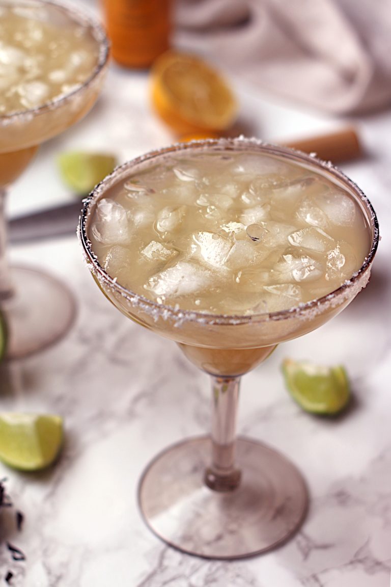 Smoky Non-Alcoholic Lime Margarita - Domestic Dreamboat