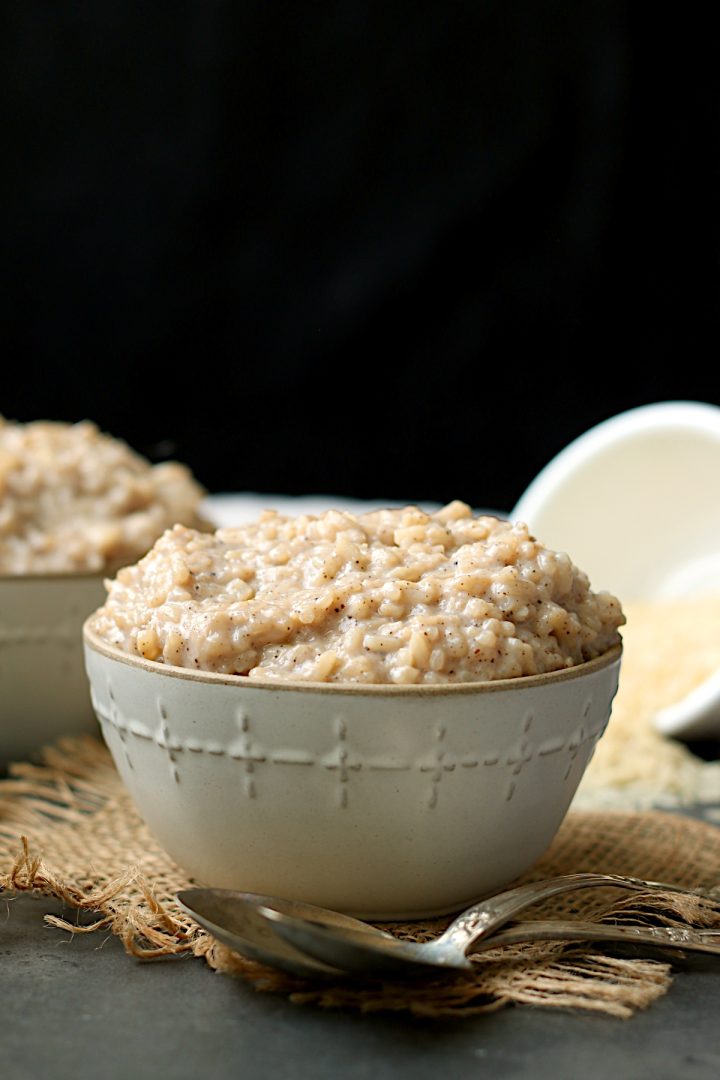 London Fog Rice Pudding - Domestic Dreamboat