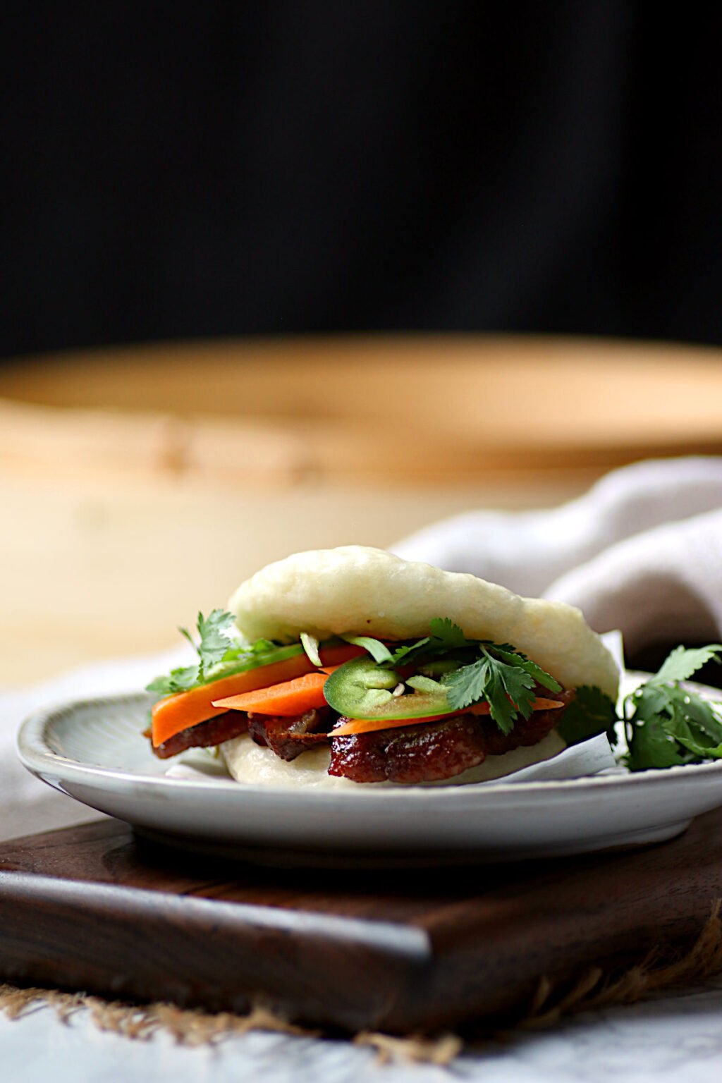 Steamed Lotus Leaf Buns - Domestic Dreamboat