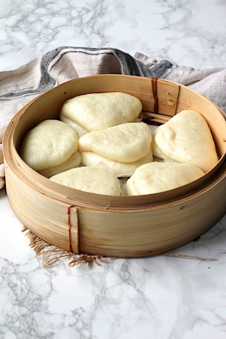 Steamed Lotus Leaf Buns - Domestic Dreamboat