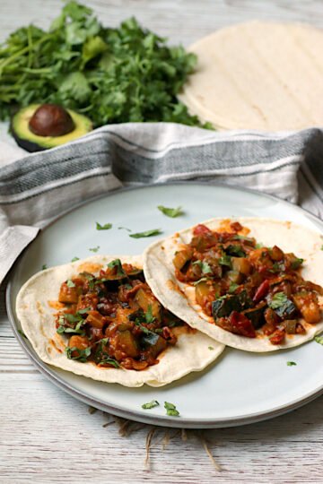 Spicy Zucchini Tacos - Domestic Dreamboat