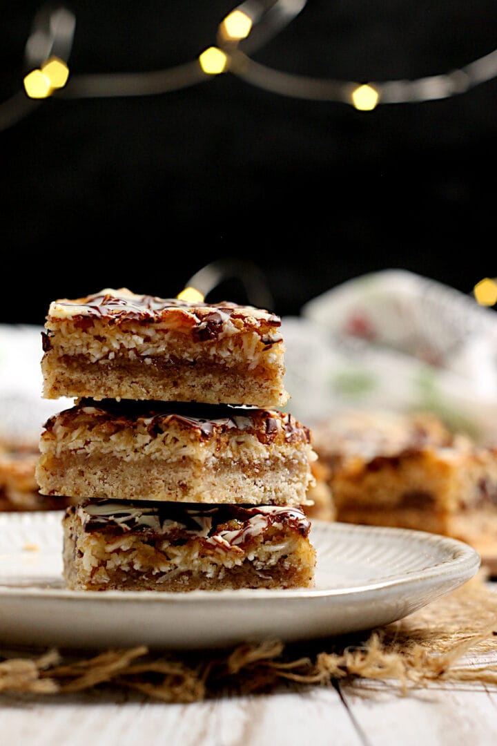 Macaroon Madness Bars - Domestic Dreamboat