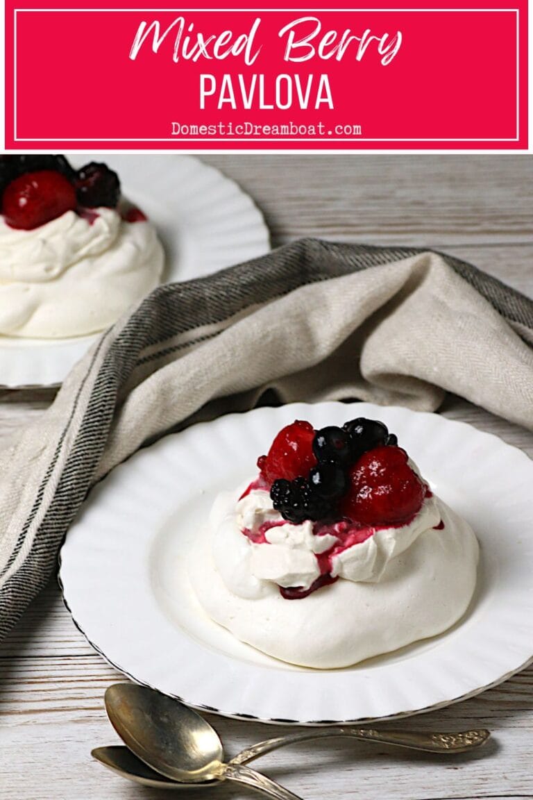 Mixed Berry Pavlova Recipe