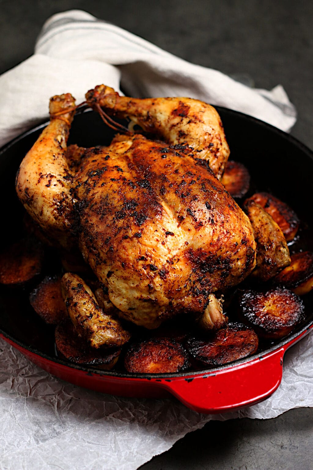Roasted Chicken and Potatoes with Smoked Paprika - Domestic Dreamboat