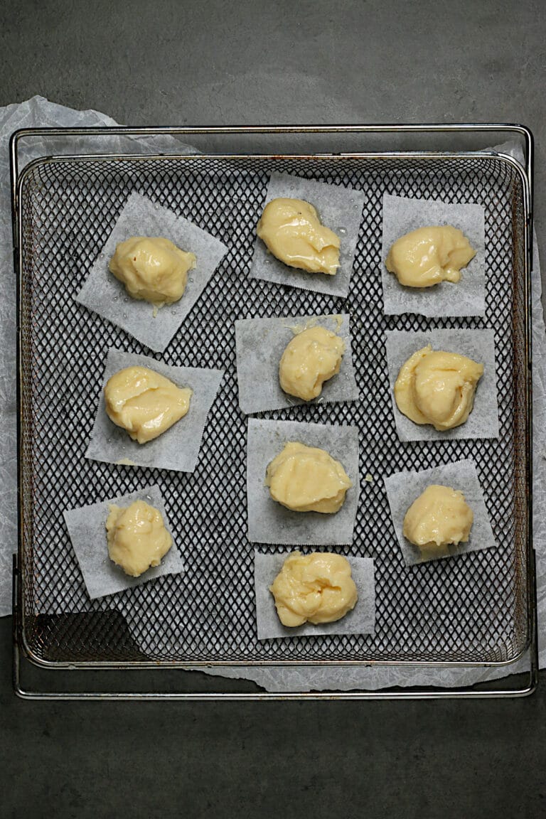 Air-Fried Chinese Sugar Egg Puffs - Domestic Dreamboat