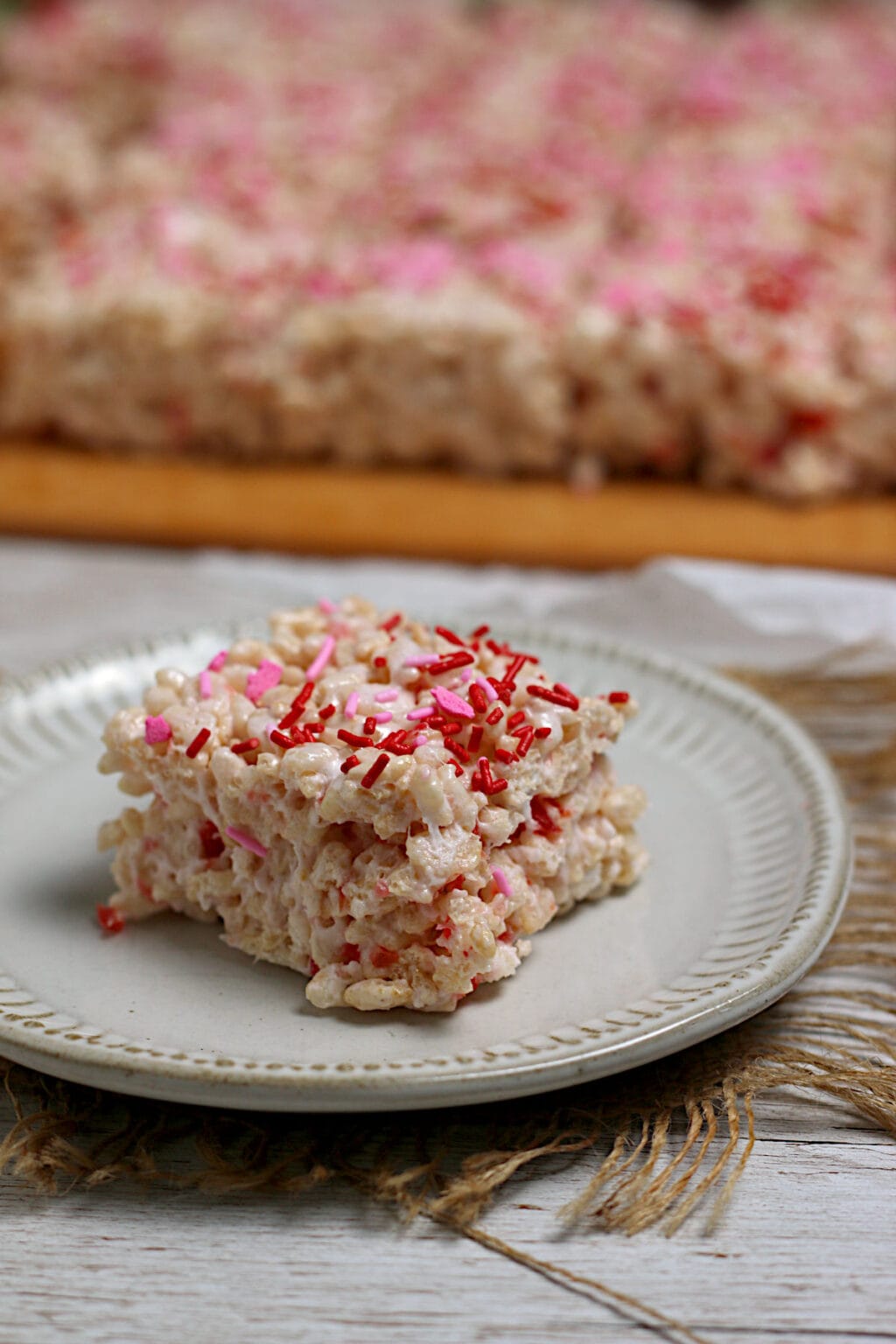 Gooey Marshmallow Popcorn Squares - Domestic Dreamboat