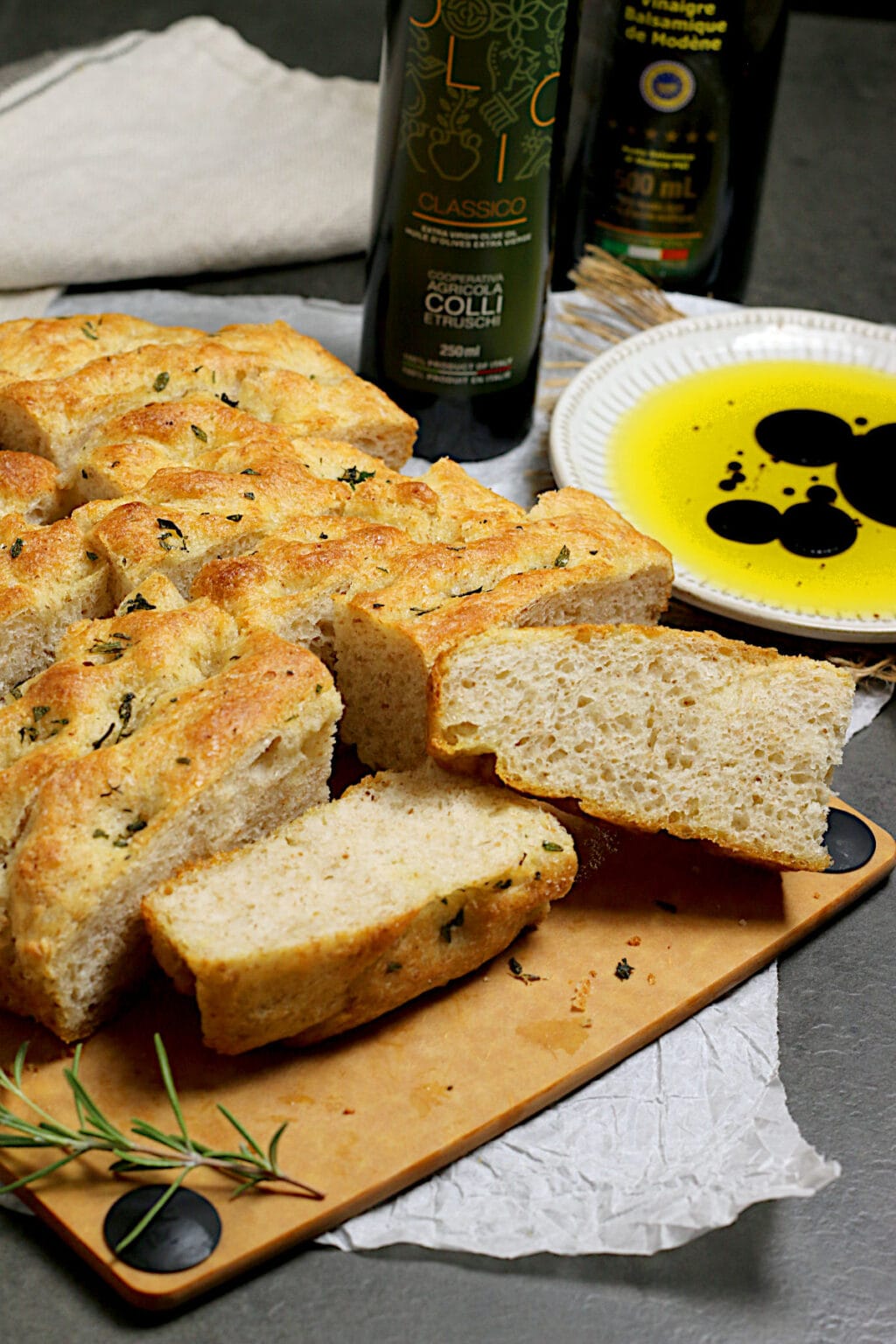 Easy Same-Day Focaccia - Domestic Dreamboat