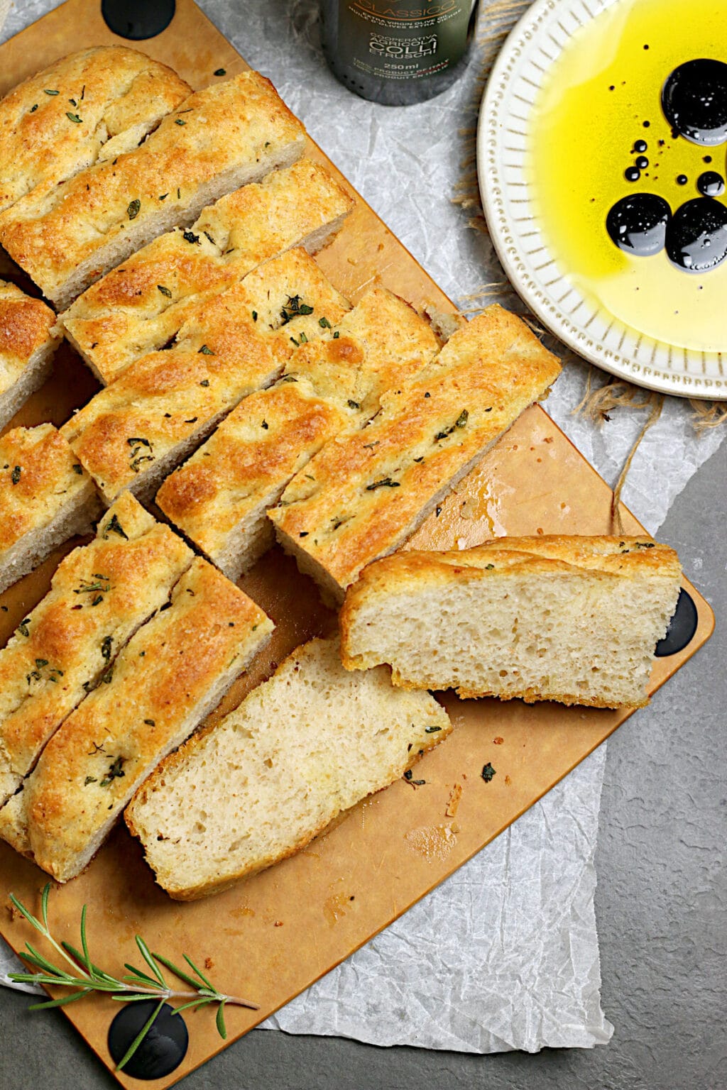 Easy Same-Day Focaccia - Domestic Dreamboat