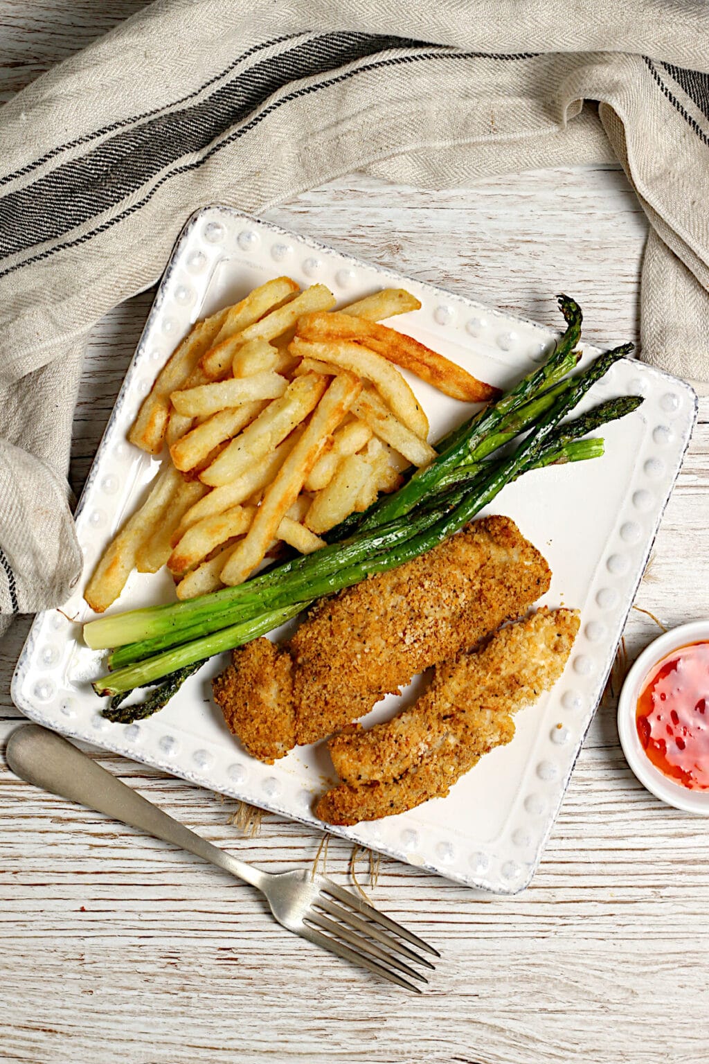 Crunchy Oven-Baked Chicken Fingers - Domestic Dreamboat