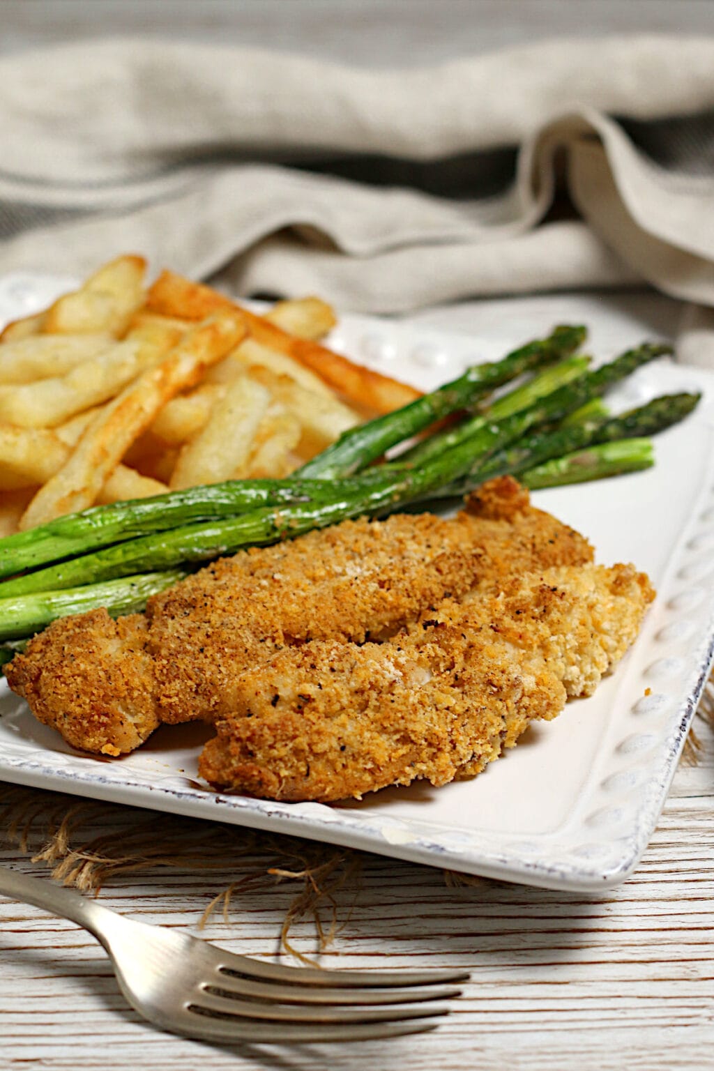 Crunchy Oven-Baked Chicken Fingers - Domestic Dreamboat