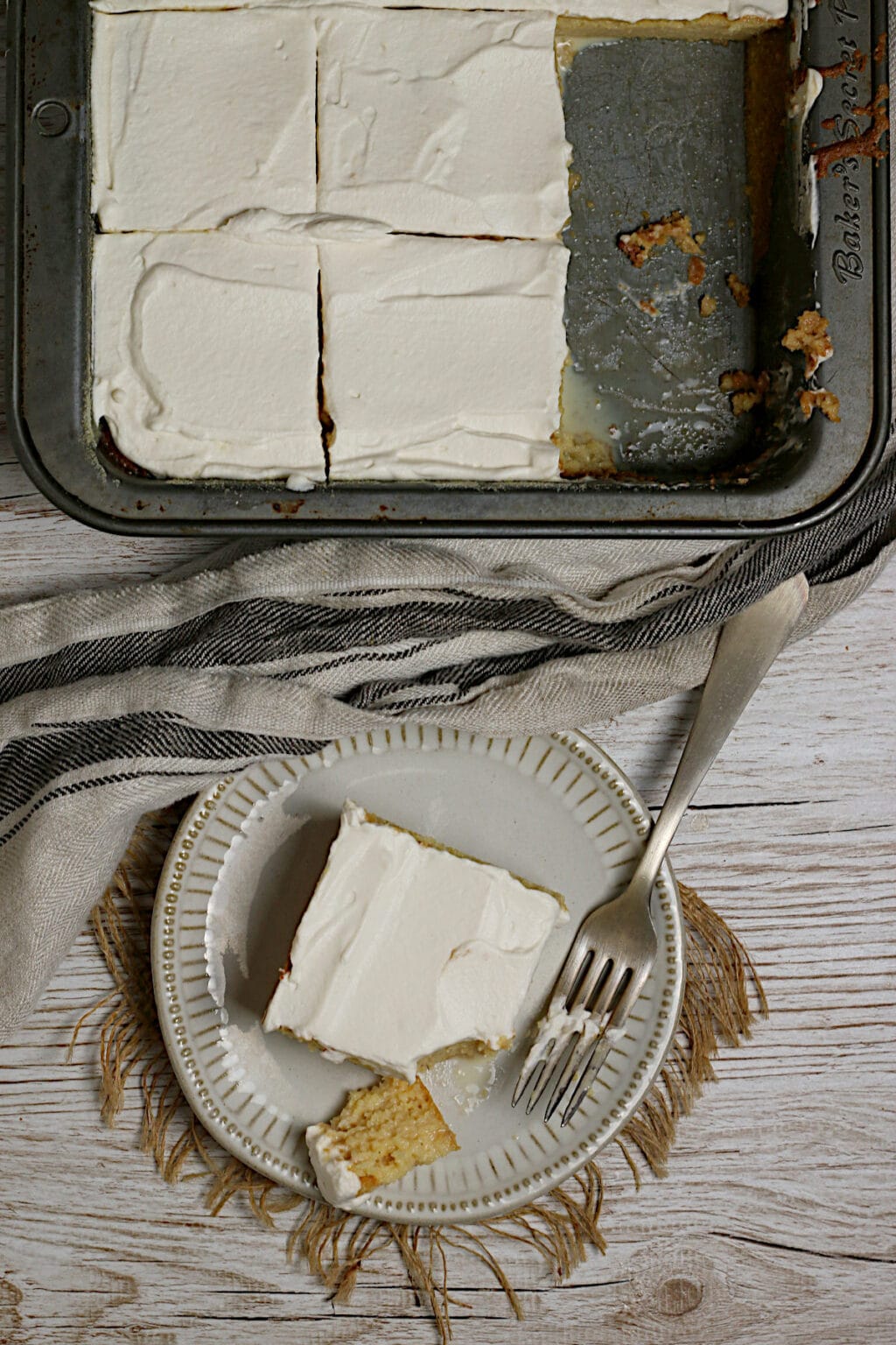 Gluten-Free Corn Tres Leches Cake - Domestic Dreamboat